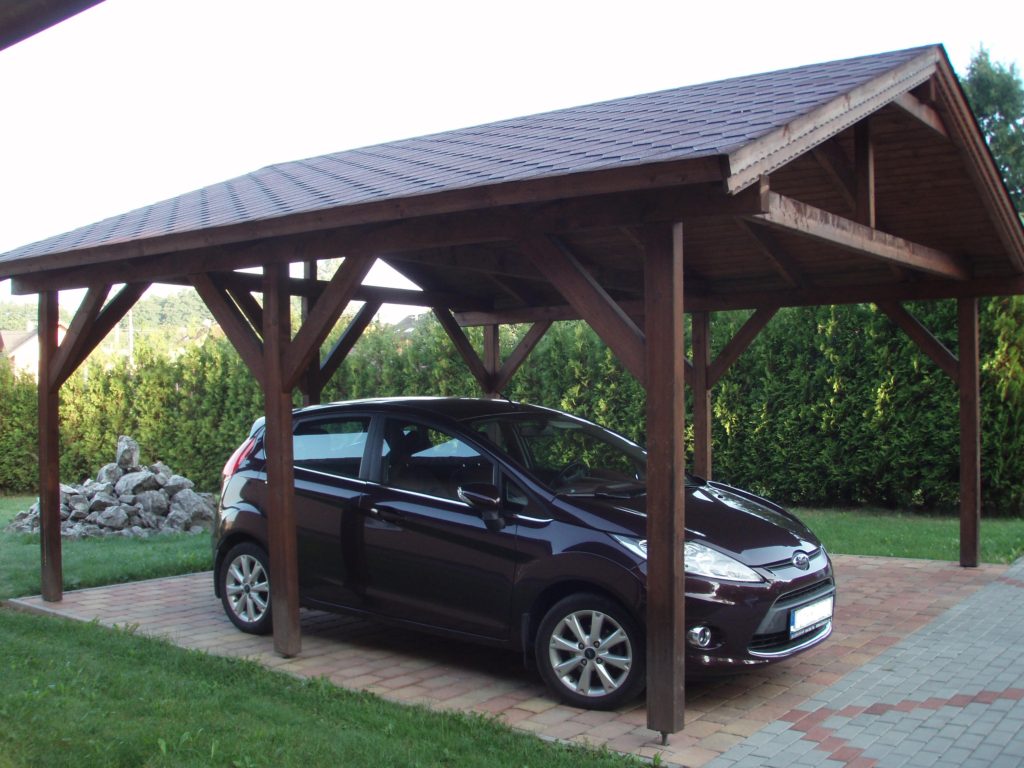 Garážové stání pro 2 auta - Moravia Wood